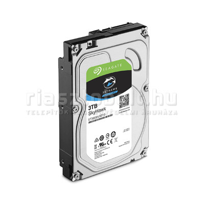 HDD - Seagate Skyhawk Surveillance 3TB merevlemez - Riasztób